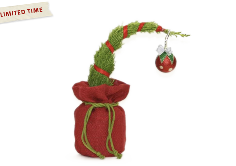 The Grinch's Grump Tree Is Selling Fast At Trader Joe's
