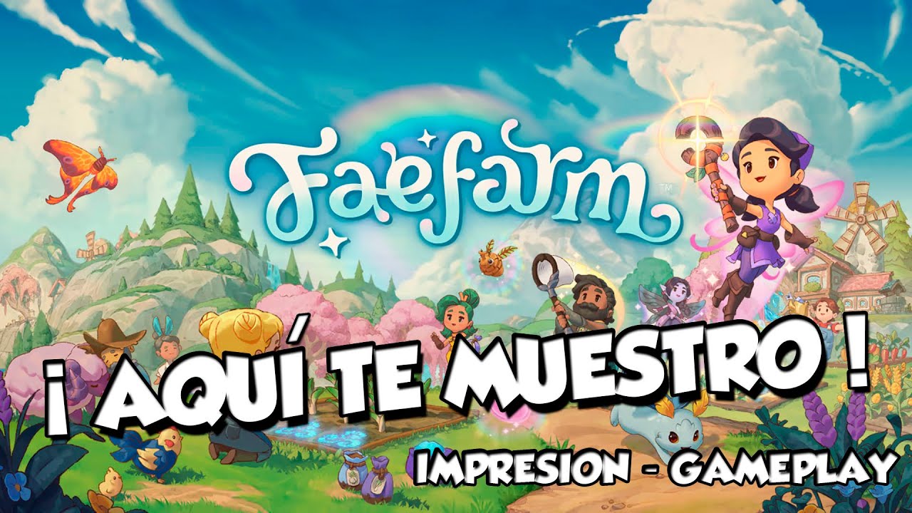 Fae Farm Mi Granjita sobre una Isla Magica Review Gameplay Español