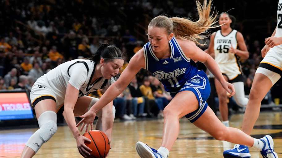 No. 21 Iowa used a 25-0 first half run to put the Drake Bulldogs away early