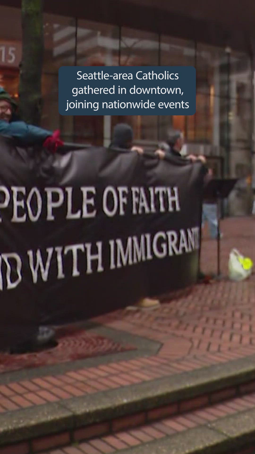 Catholic vigil held for immigrant rights