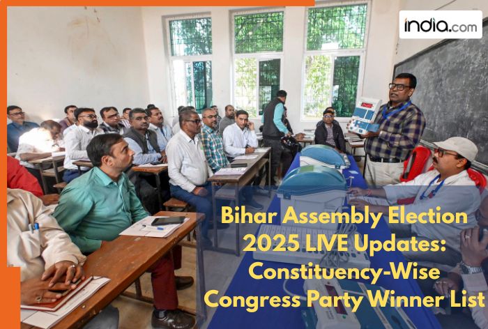 Bihar Assembly Election 2025 LIVE Updates: Constituency-Wise Congress ...