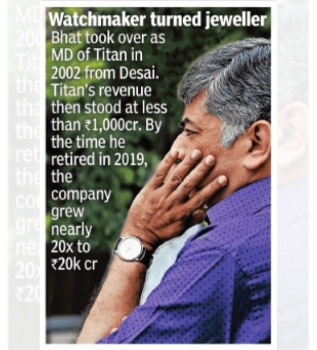 Bhat built Tata’s second most-valued company