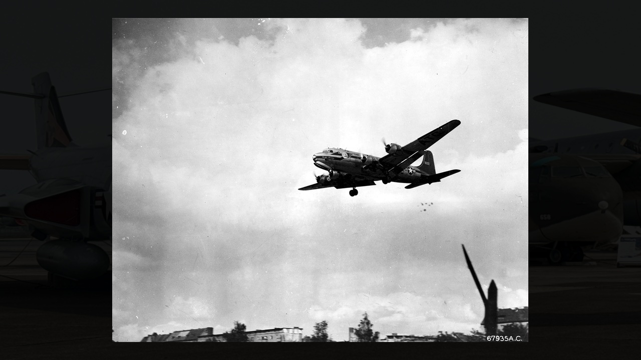 Berlin Airlift Candy Drop Operation