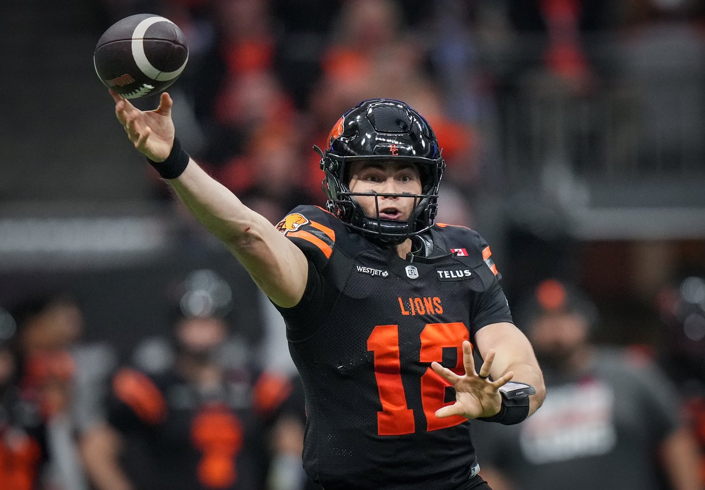 Le quart Nathan Rourke, des Lions, est nommé le joueur par excellence ...
