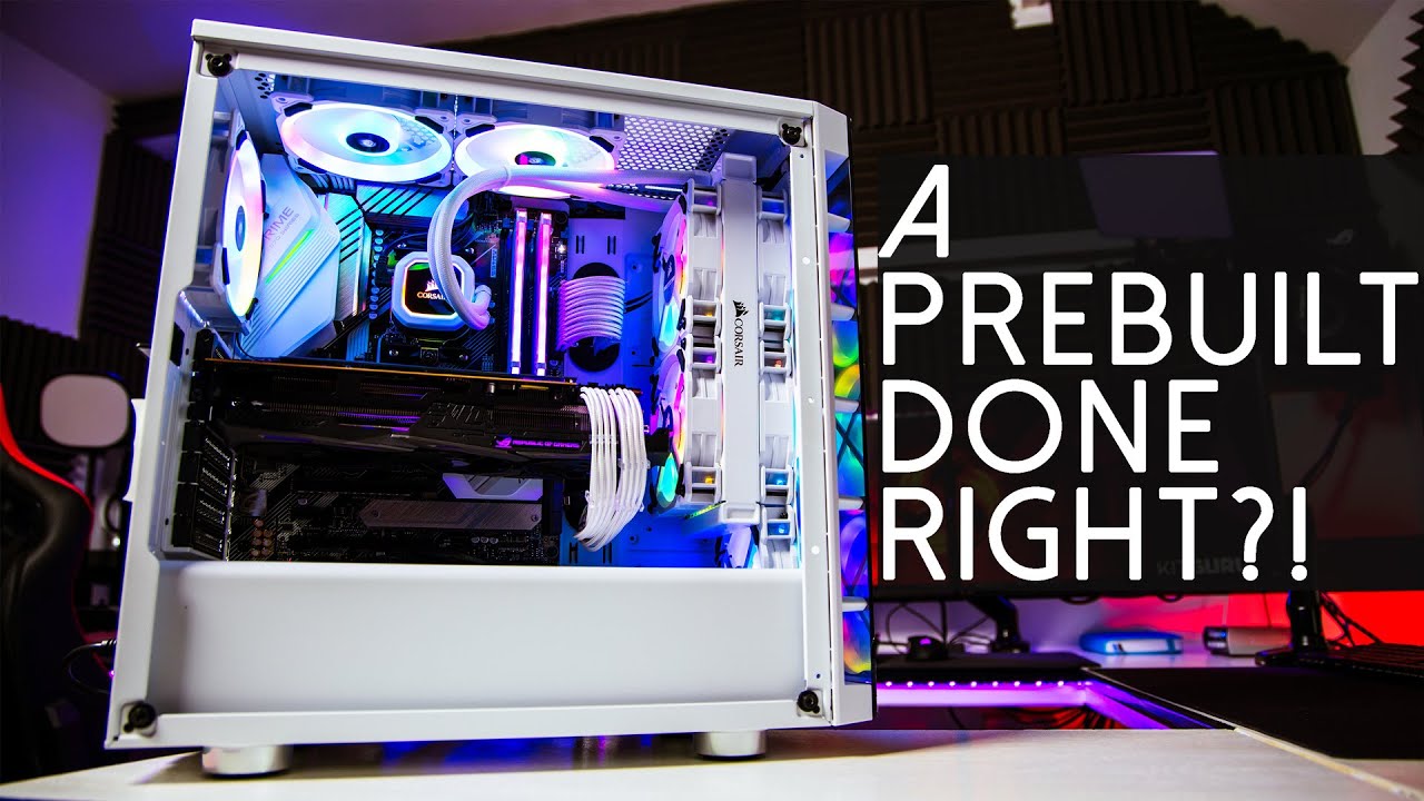 The ultimate CORSAIR-themed prebuilt! BOX Cube custom PC review