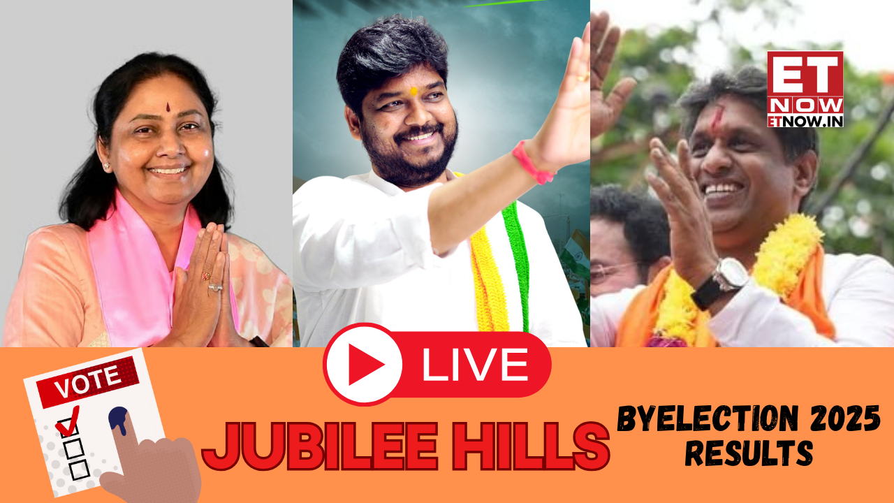Jubilee hills by election results 2025 Telangana counting updates ...