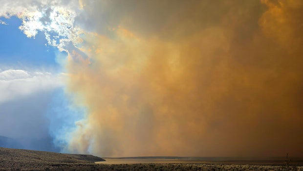 Pack Fire in California's Mono County destroys over 2 dozen of structures