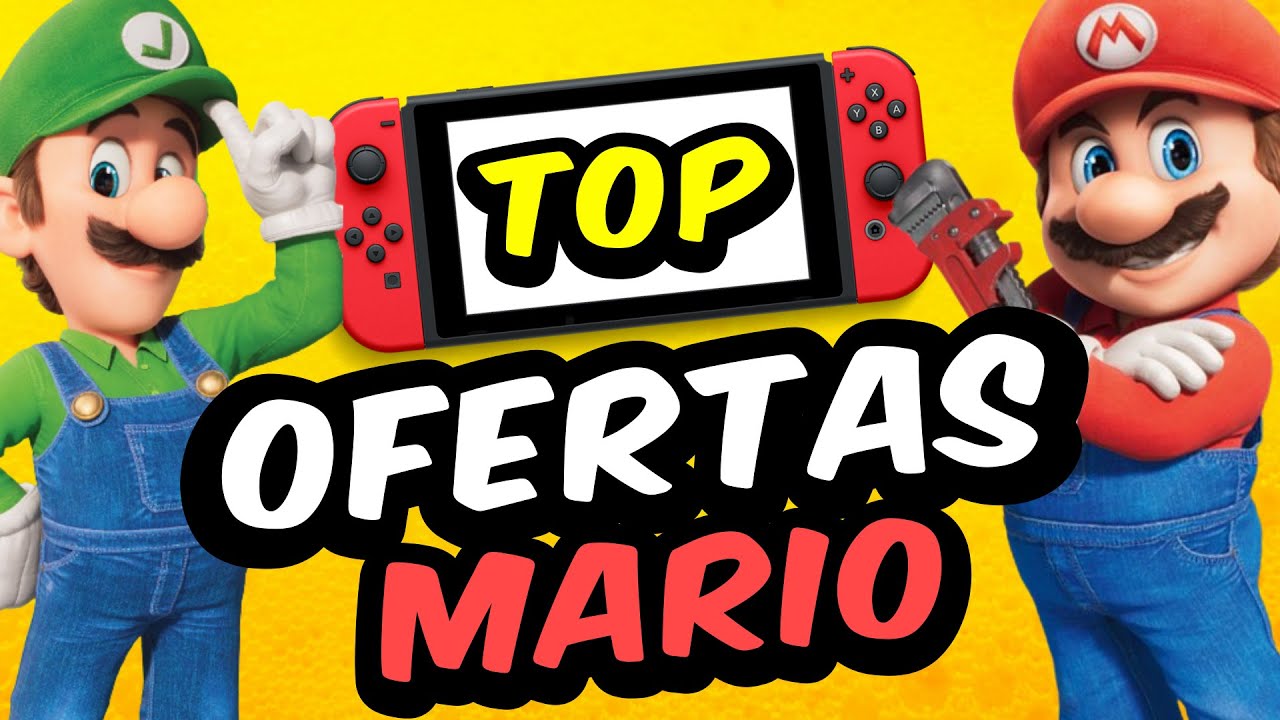 ¡Ofertas!🔥 Juegos de Nintendo Switch por Super Mario Bros la película