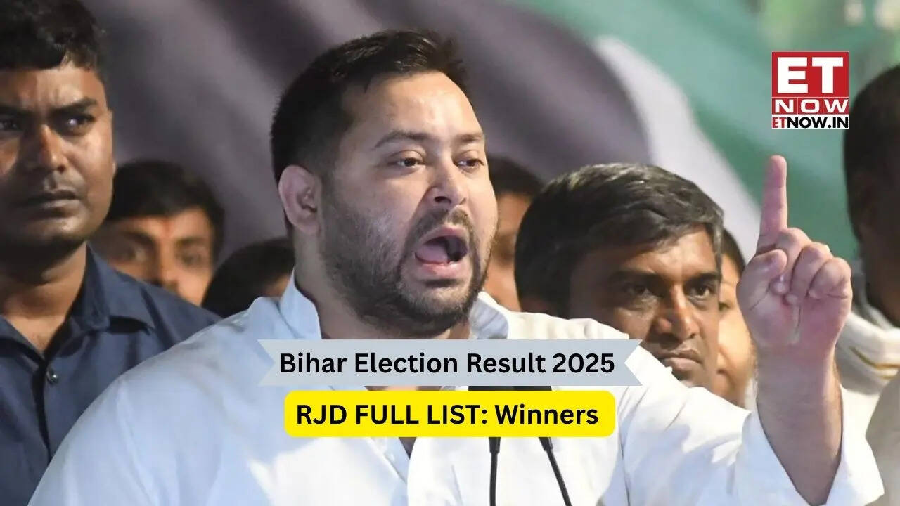 LIVE: Bihar election result 2025 RJD FULL LIST of winners, losers on ...