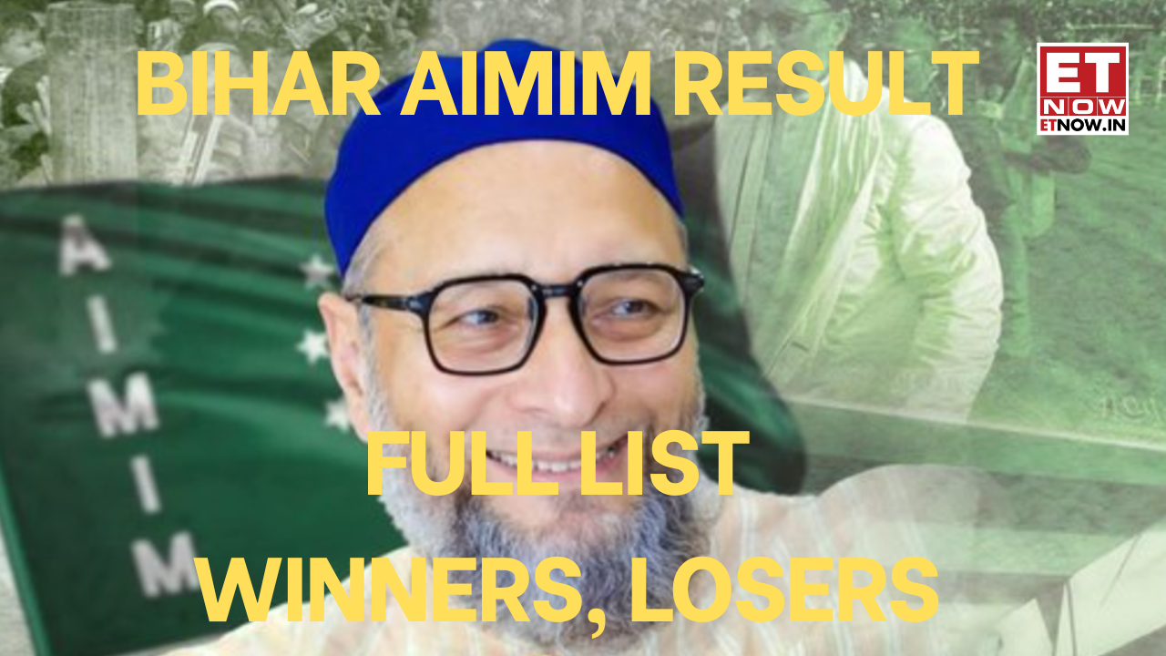 LIVE: AIMIM FULL LIST of winners, losers on results.eci.gov.in ...