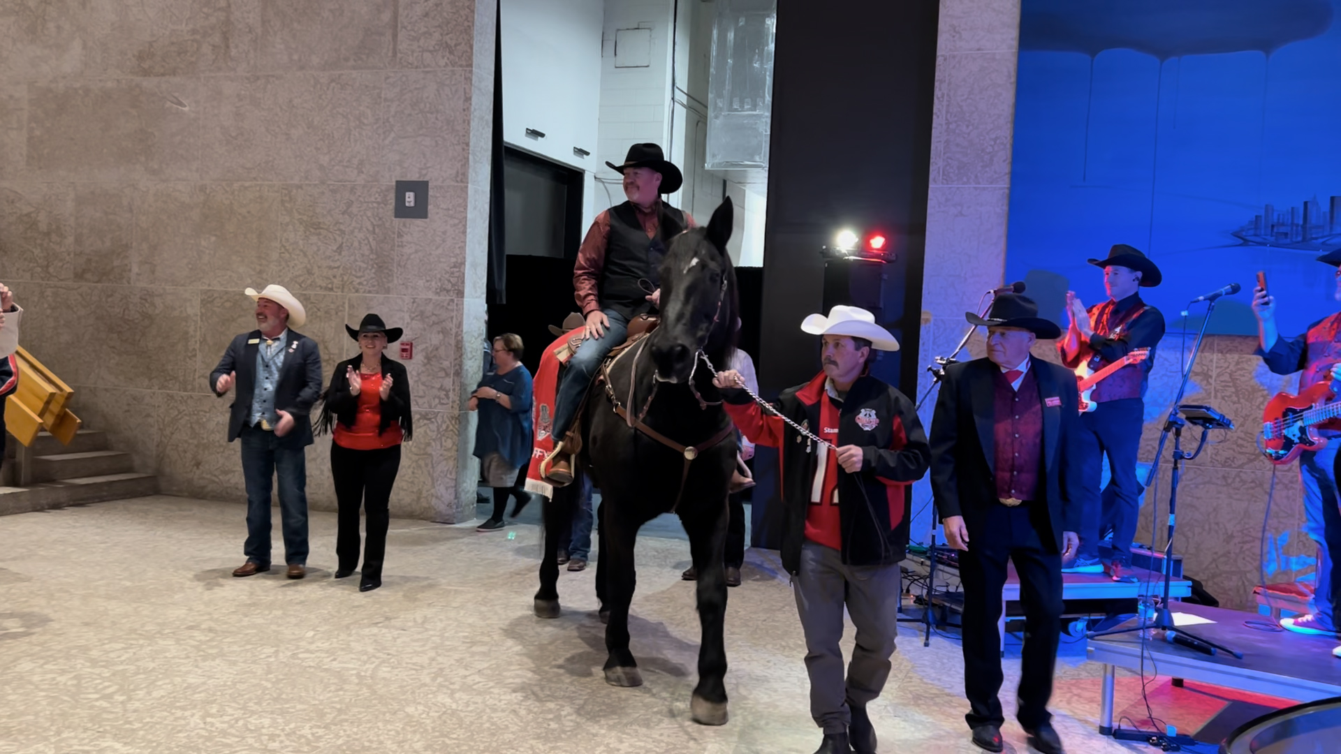 A Grey Cup tradition continues as Tuffy the horse joins the celebrations