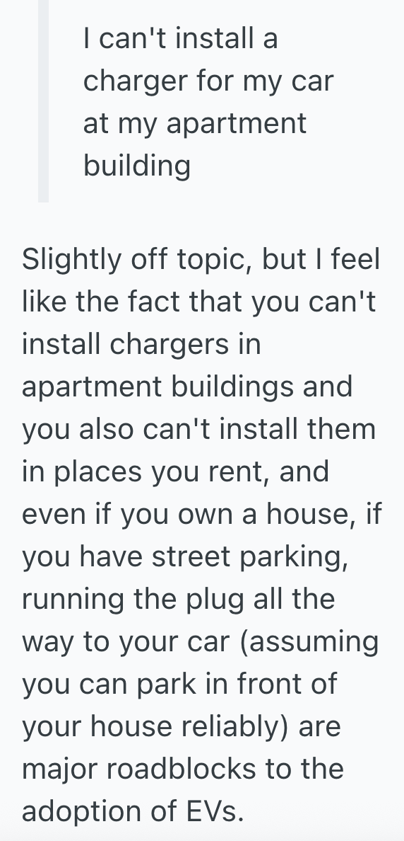 Hybrid Driver Needs An Electric Vehicle Spot To Charge His Car, So He ...