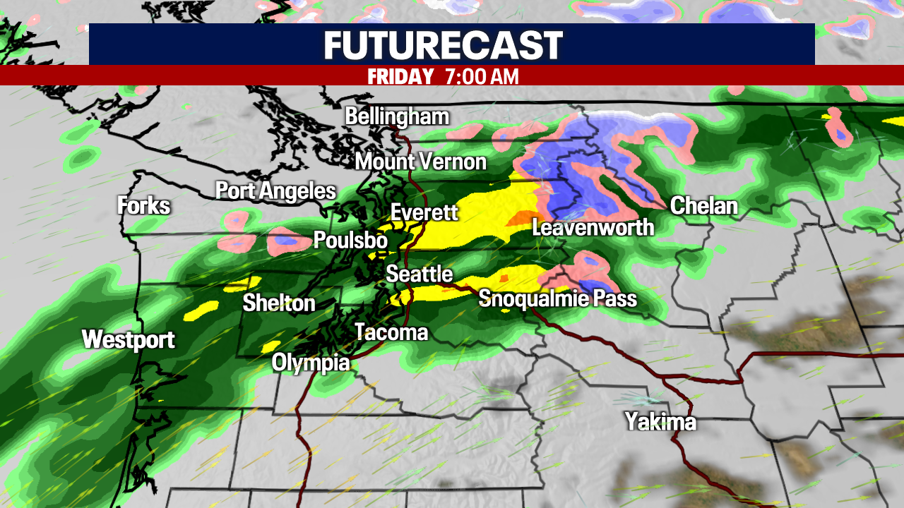 Seattle weather: A typical November pattern of rain, clouds into the ...