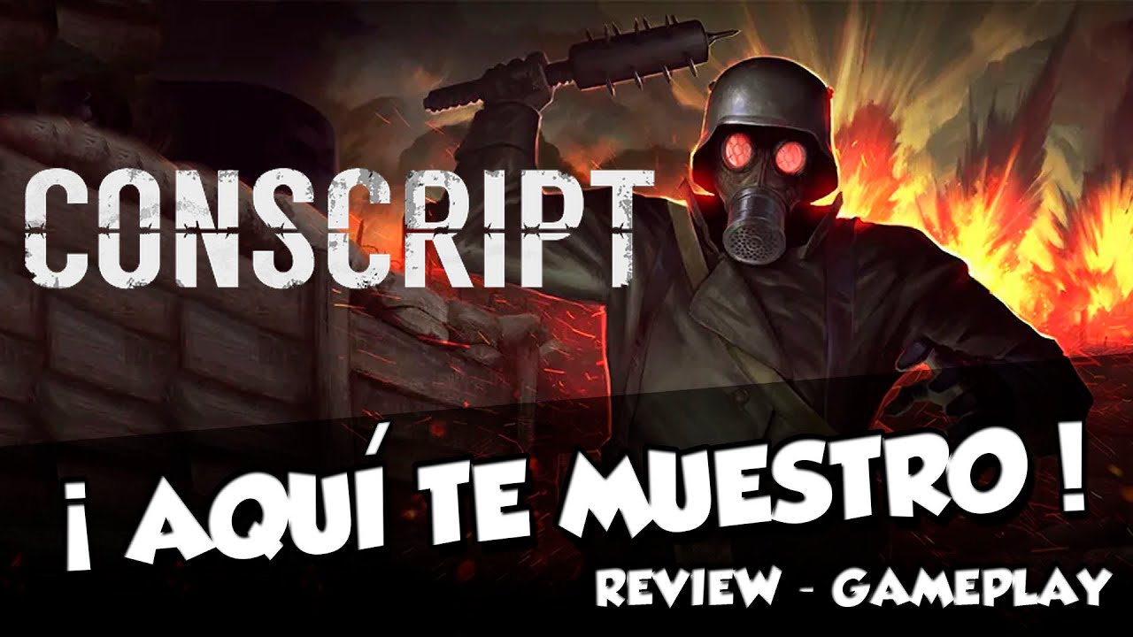 CONSCRIPT sobreviviendo entre trincheras enemigas #review #gameplay # ...