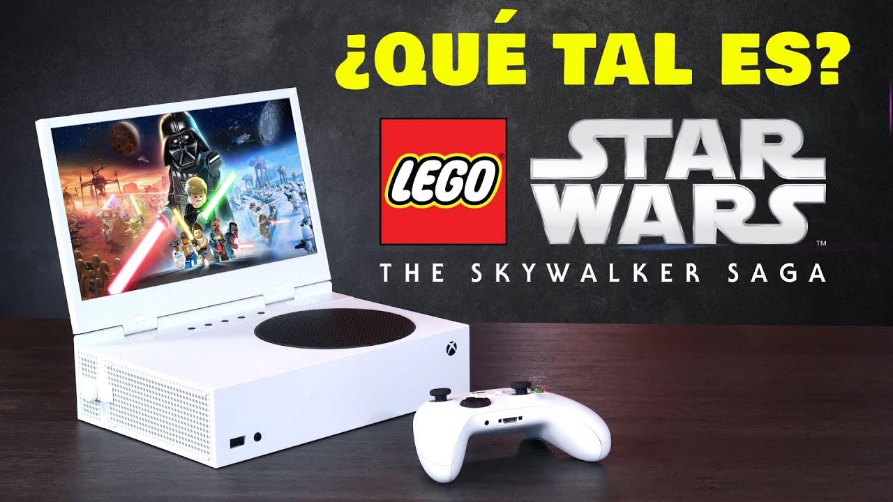 Probando LEGO STAR WARS: LA SAGA SKYWALKER 😱 En una XBOX Seres S Portátil