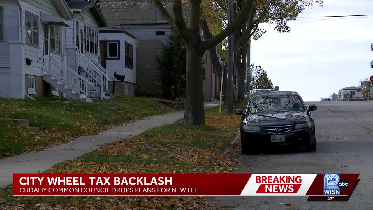Cudahy scraps proposed $50 wheel tax after public backlash