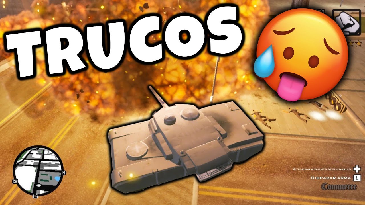 Le puse trucos a GTA San Andreas 🔥 tanques, modo caos y más 🔥 en ...