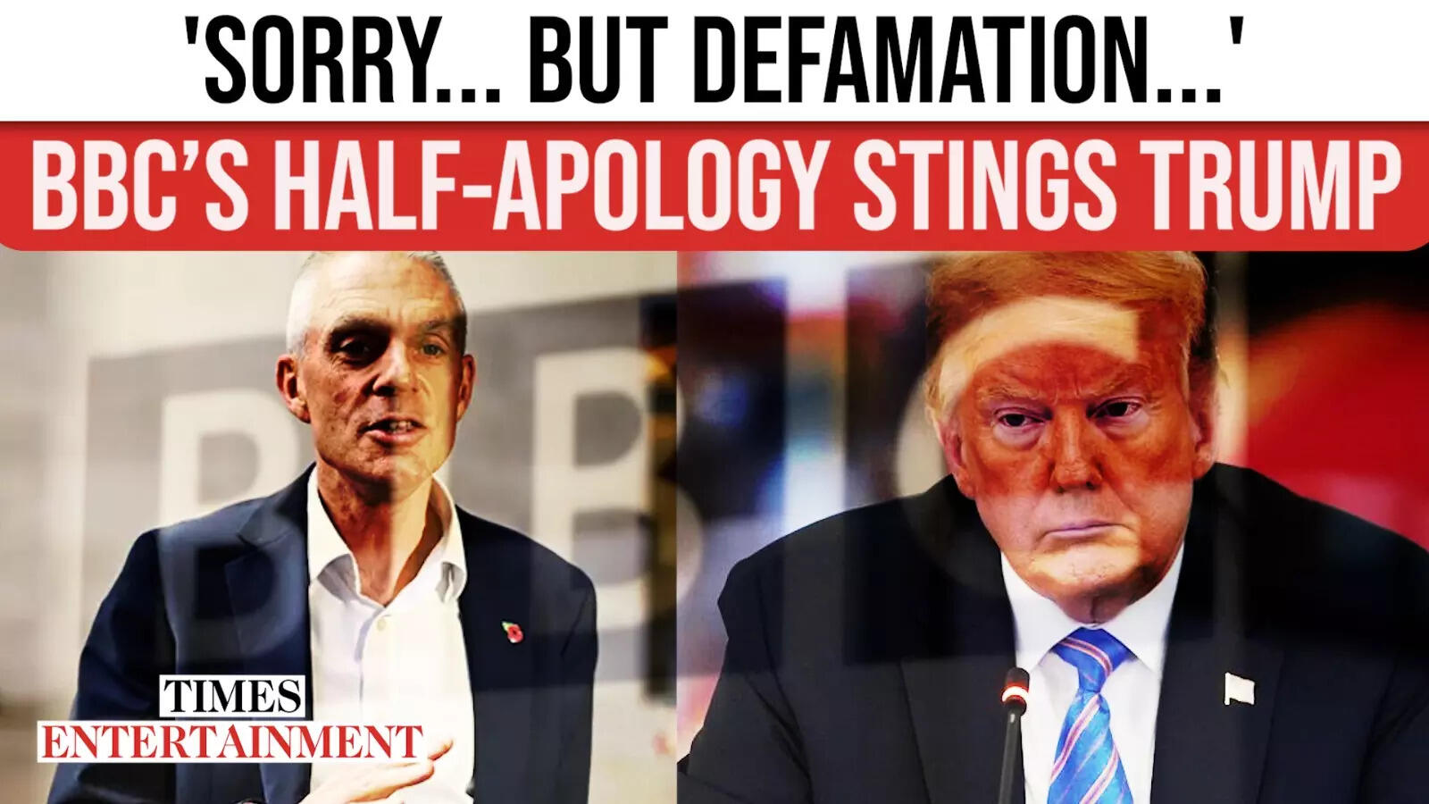 BBC Apologises For Documentary Slip; Rejects Trump’s $1 BILLION Claim