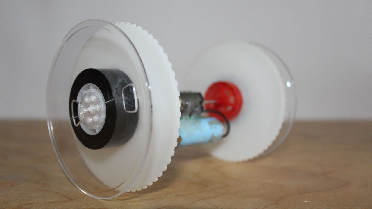 How to make double shaft motor car