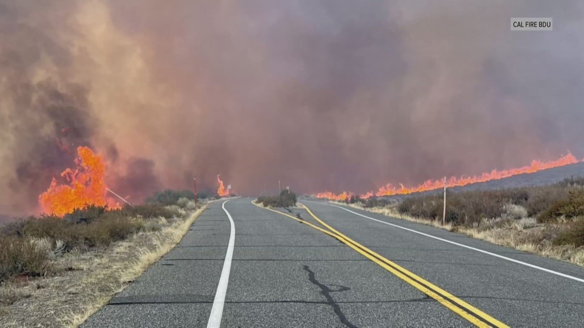 More than a dozen buildings damaged as Pack Fire forces Mono County ...