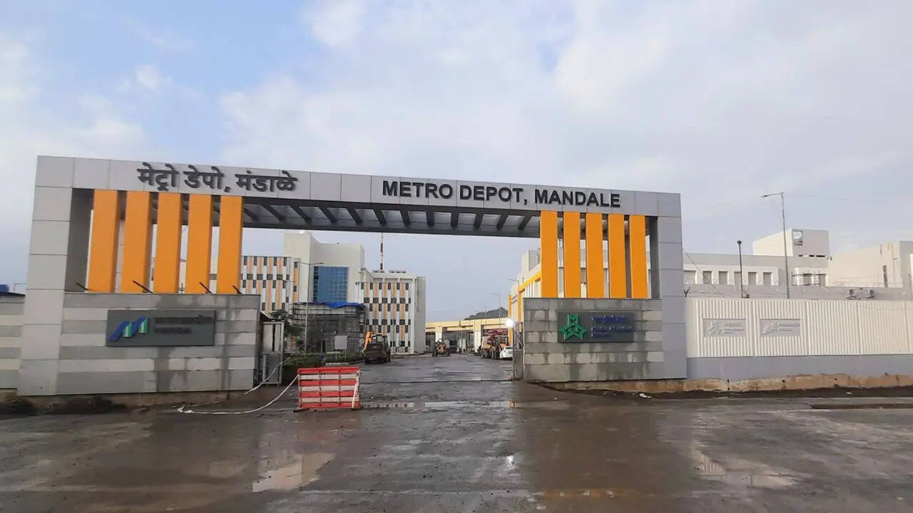 Mumbai Metro’s Mandale Depot: Inside Asia’s Largest Elevated Metro Hub ...