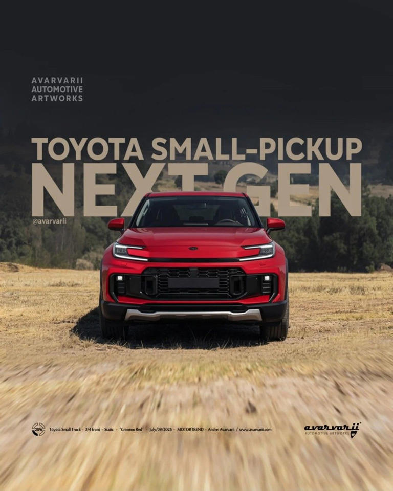 Toyota Might Be Building a Compact Pickup to Take On the Maverick