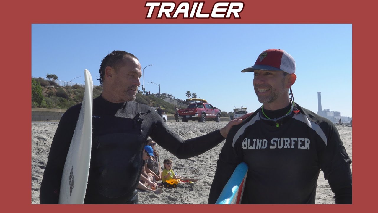 Taylor Knox, The Blind Surfer...and a shark - TRAILER