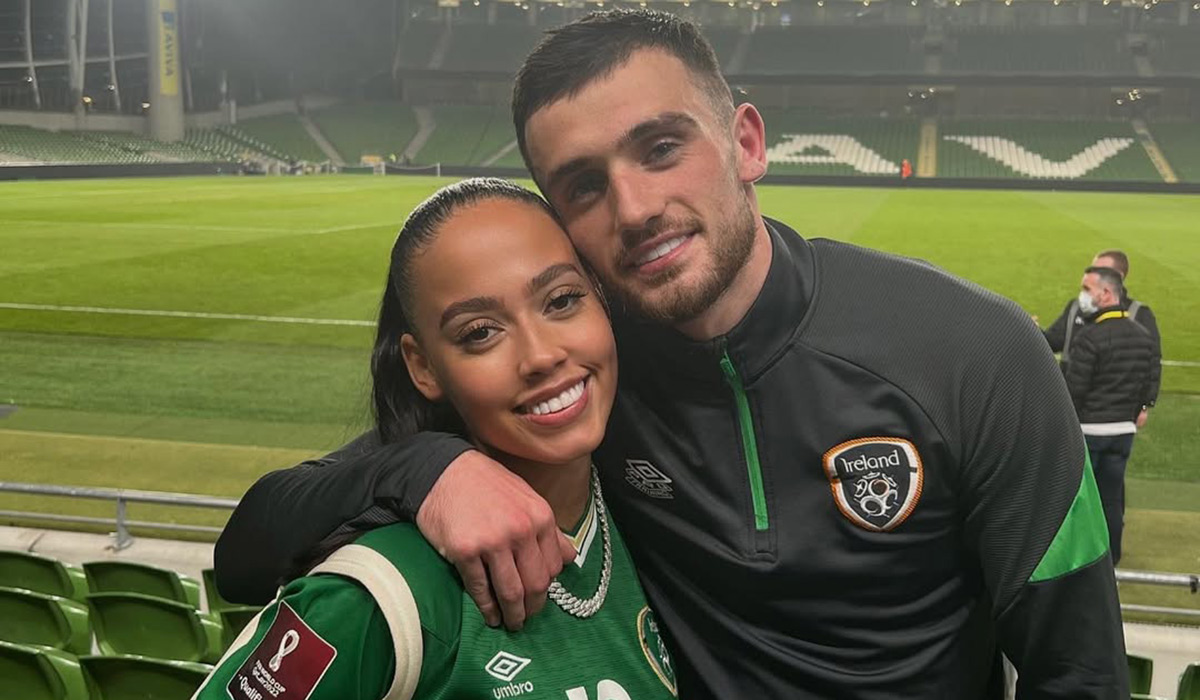 Ireland football star Troy Parrott's life off the pitch with glam ...