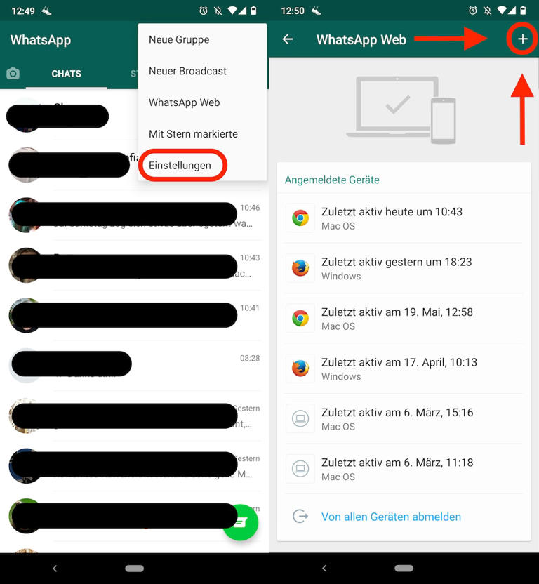 So einfach können andere deine WhatsApp-Chats mitlesen