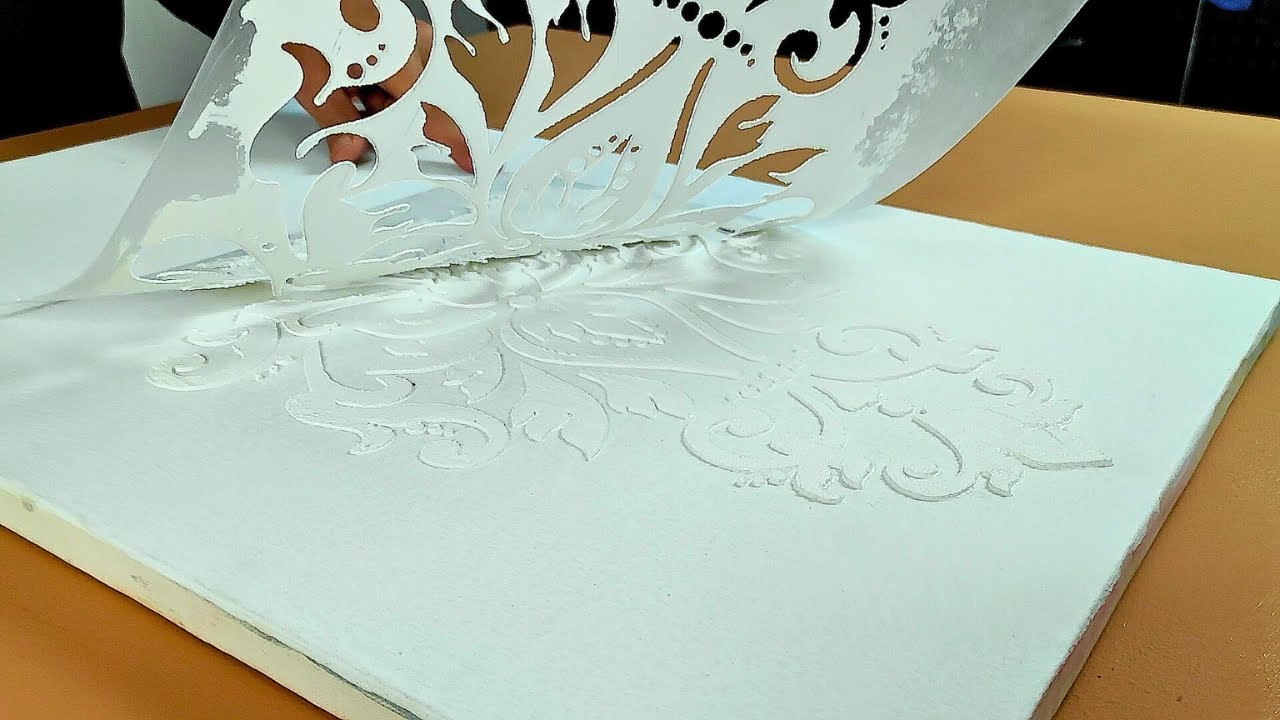 3 stunning textured art techniques: beach scene, marbled gold ...