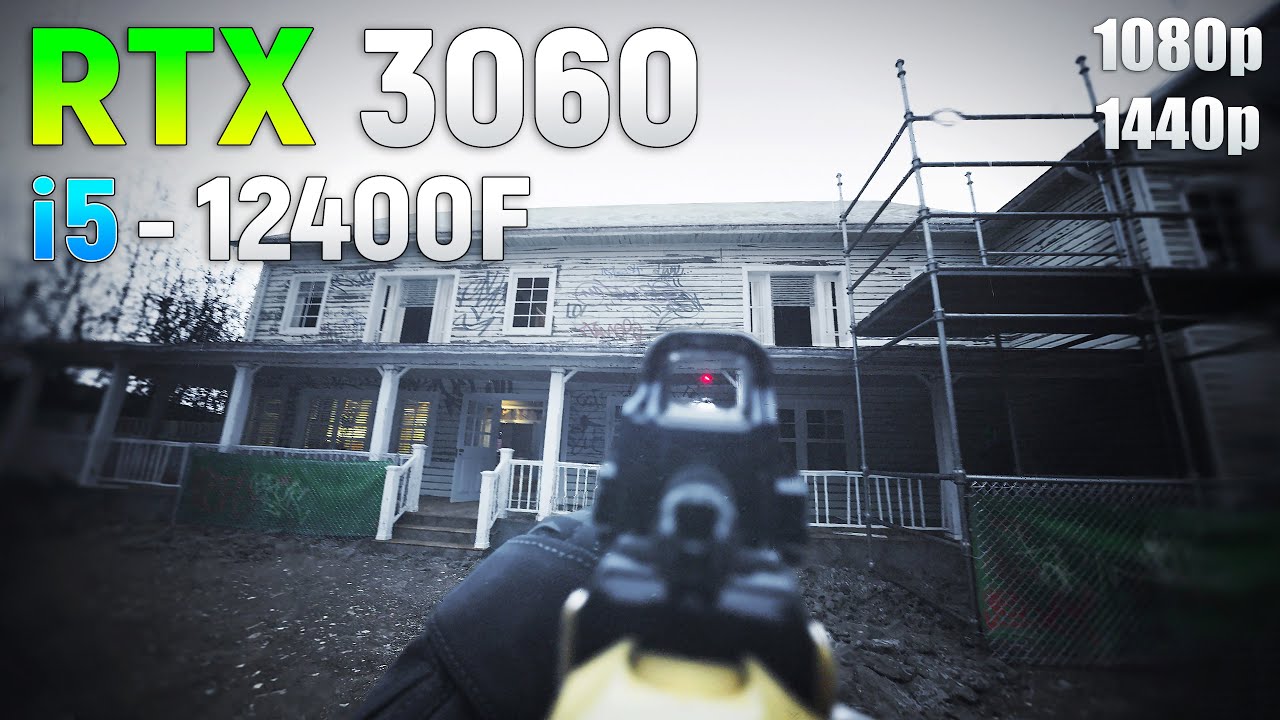 Bodycam (Unreal Engine 5): RTX 3060 + i5 12400F | 1080p | 1440p