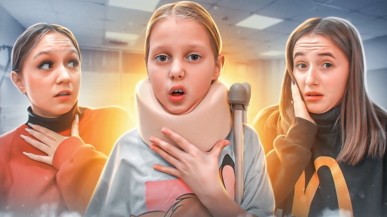 Amelka S'EST CASSÉ LA JAMBE 🤒 Est-ce vrai ou est-ce une blague? | Vidéo ...