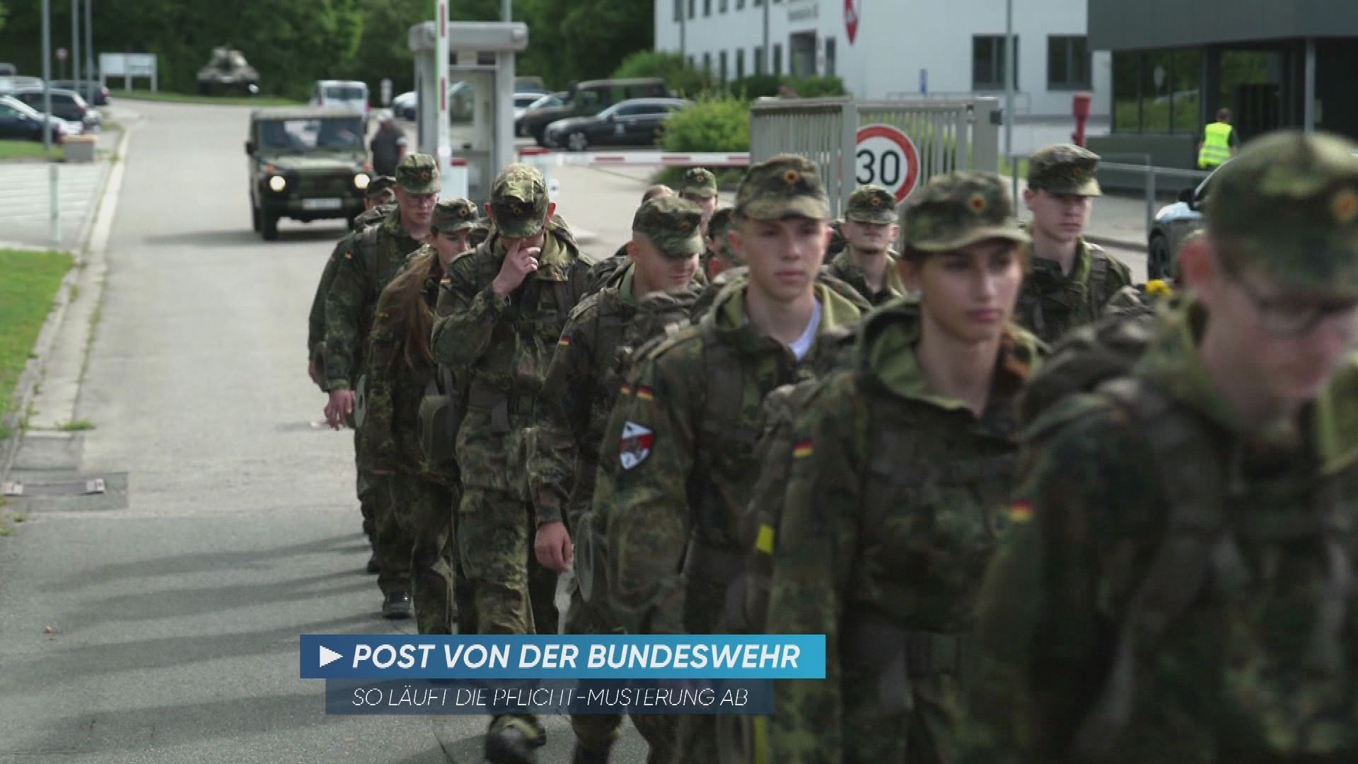 Aktualität: So läuft die Pflicht-Musterung bei der Bundeswehr ab!