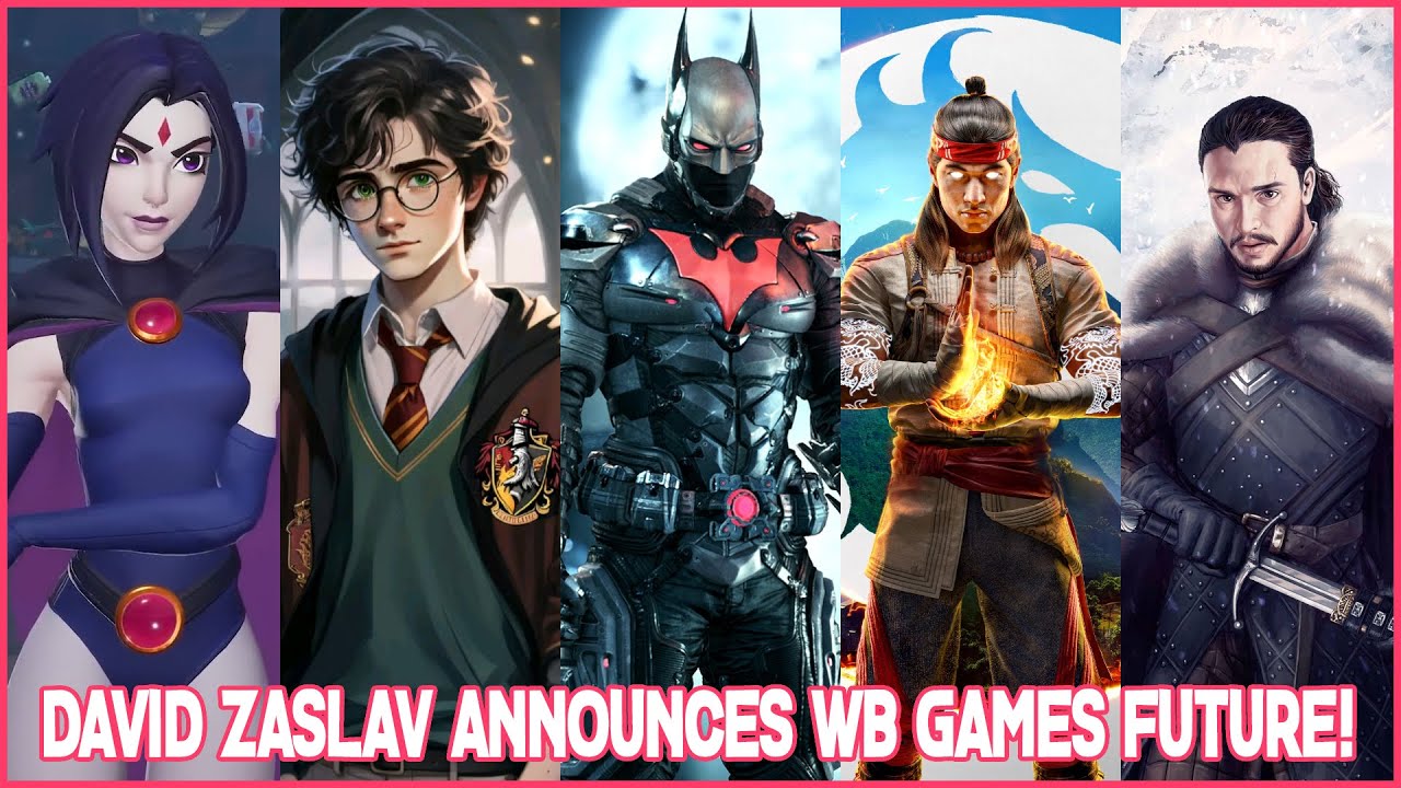 David Zaslav Announces Future of WB Games (Batman, Harry Potter, Mortal ...
