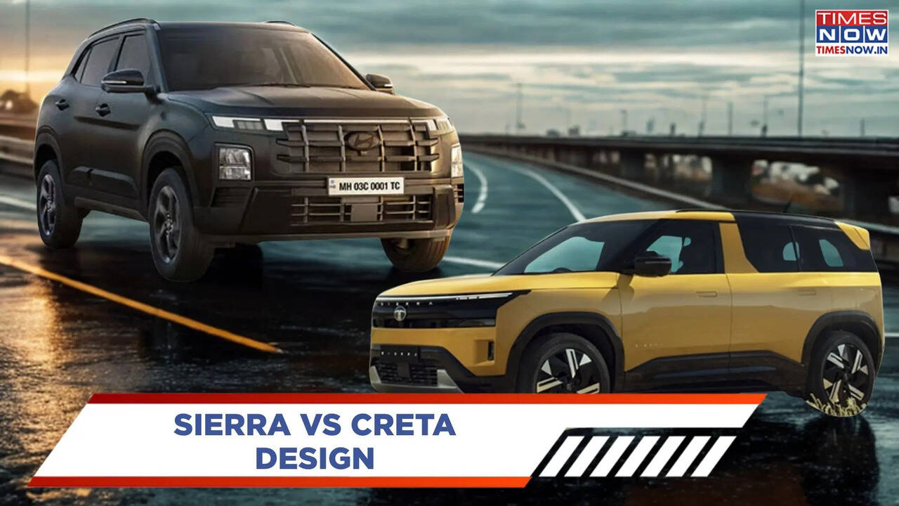 Tata Sierra Vs Hyundai Creta — Which SUV Has Better Design?