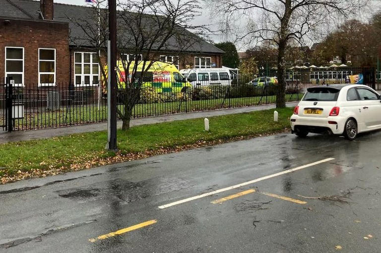 Police and ambulance swarm Staffordshire school after 'incident with ...