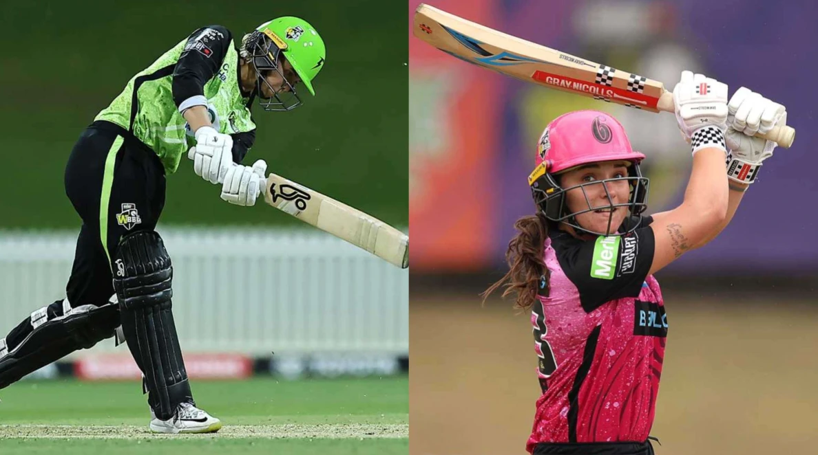 WBBL 2025: Sydney Thunder Women vs Sydney Sixers Women 11th T20 Match ...