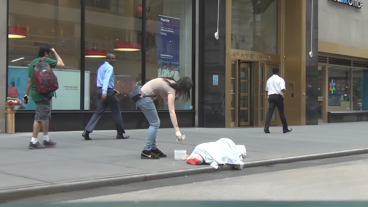Stealing From The Homeless(Social Experiment)