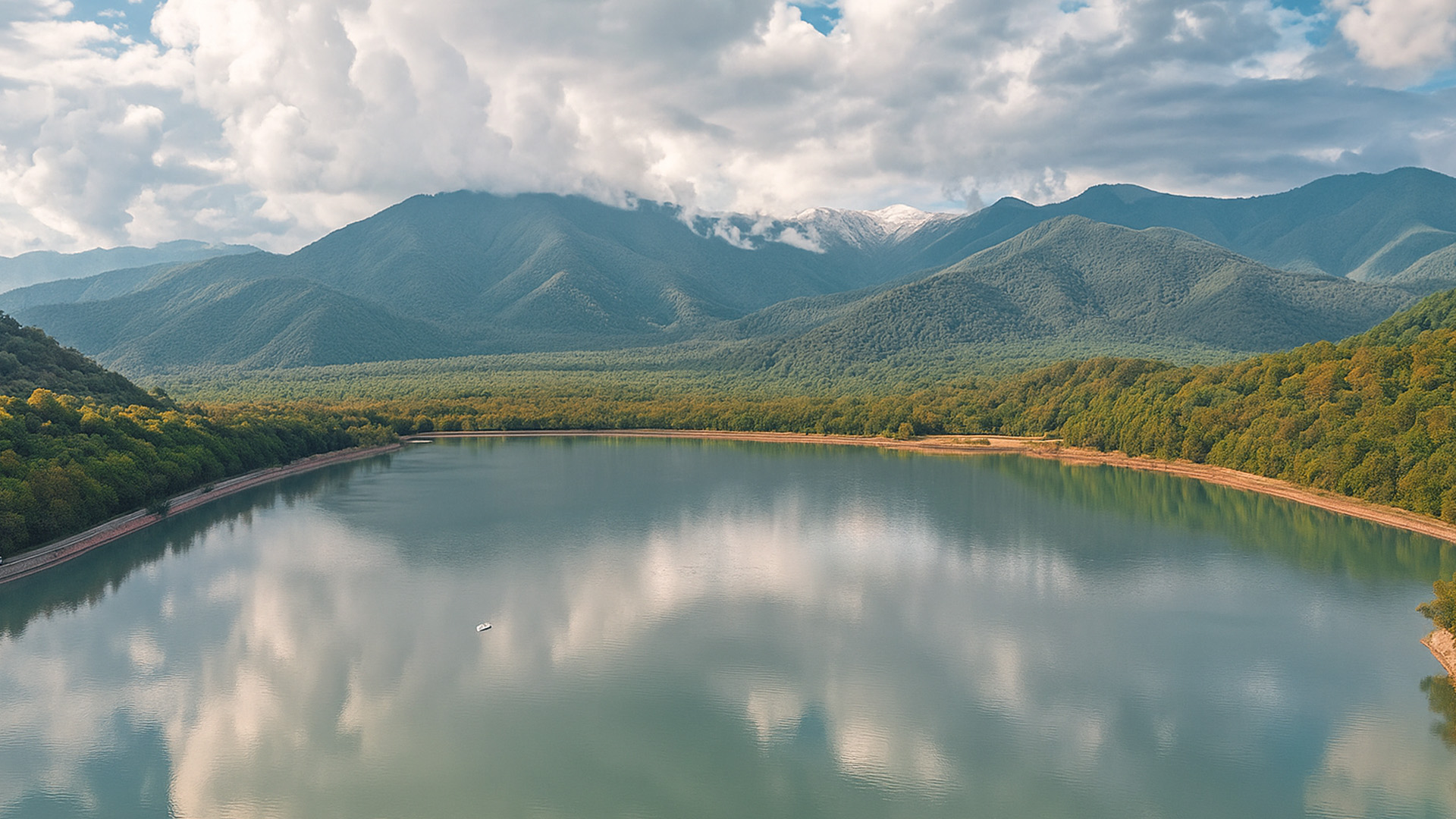 A Lake Hidden in Georgia’s Green Hills