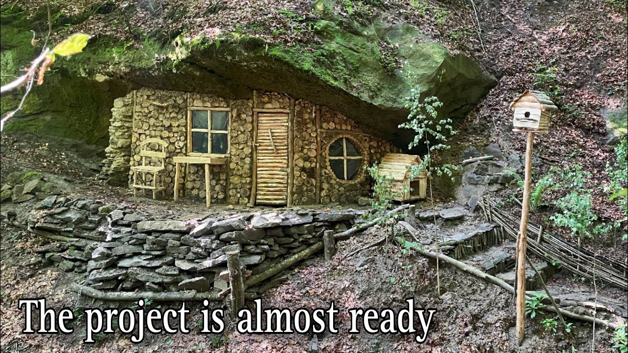 Construction under the stone continues! Alone in the forest