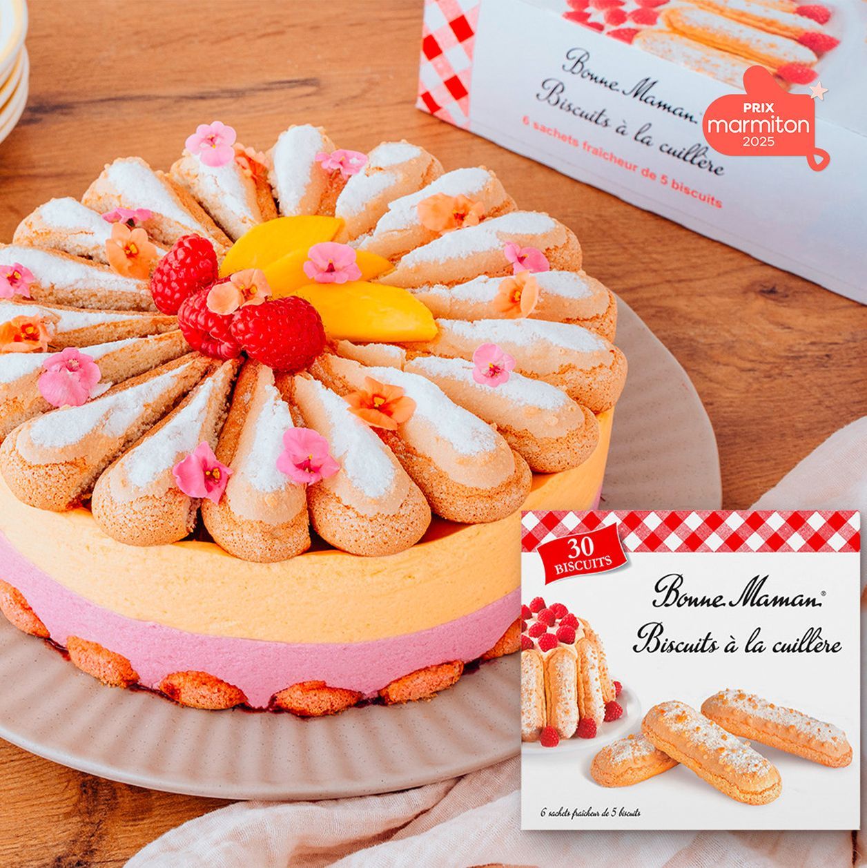 Les biscuits à la cuillère Bonne Maman mettent toutes les générations d ...