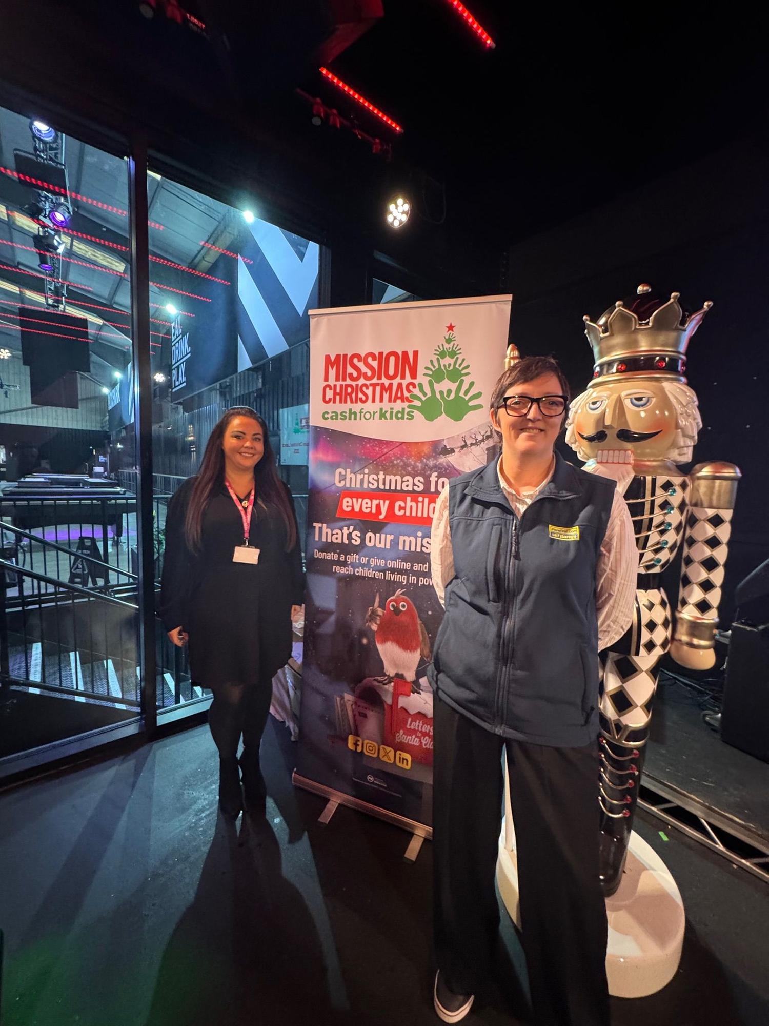 Store First Burnley joins Mission Christmas 2025 to support Cash for Kids!