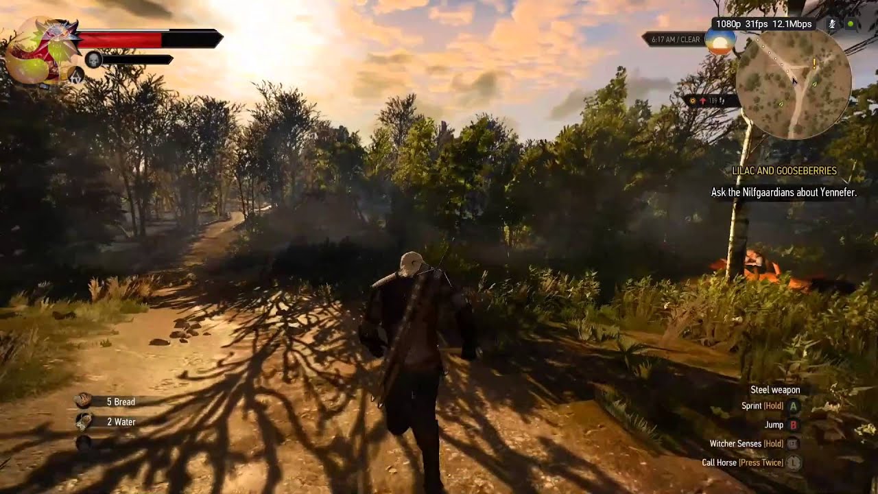 Nvidia Shield Witcher 3 open world gameplay