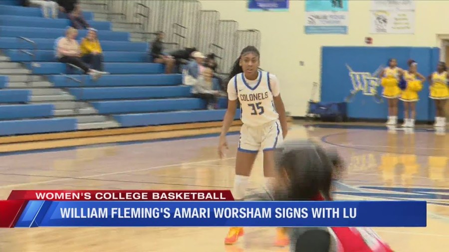 William Fleming’s Amari Worsham signs with Liberty University for ...