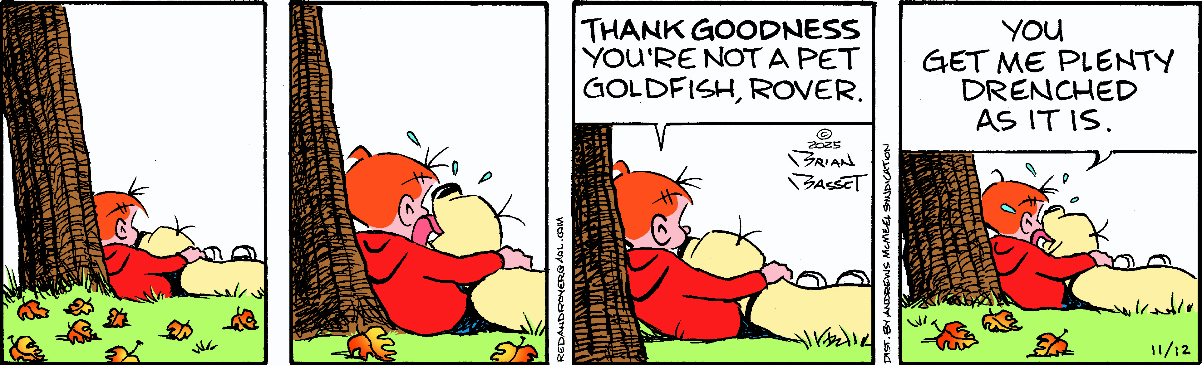 Red and Rover by Brian Basset