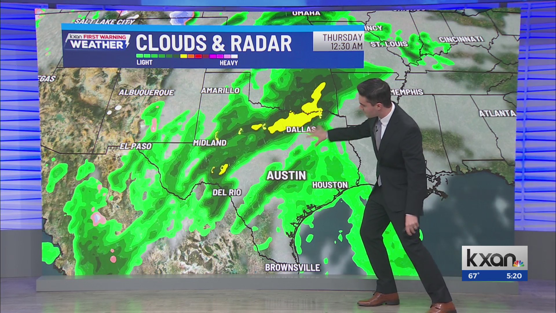 Increasing confidence for showers and storms next week | KXAN Weather ...