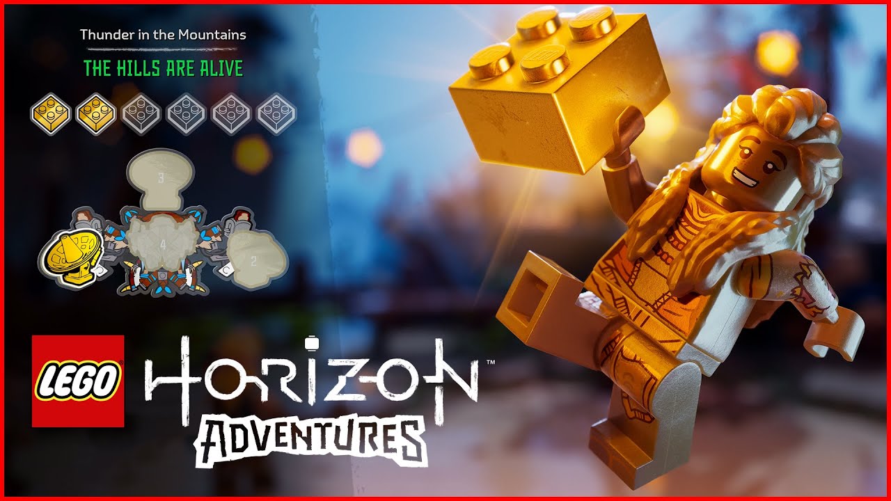 Lego Horizon Adventures chapter 2 thunder in the mountains the hills ...