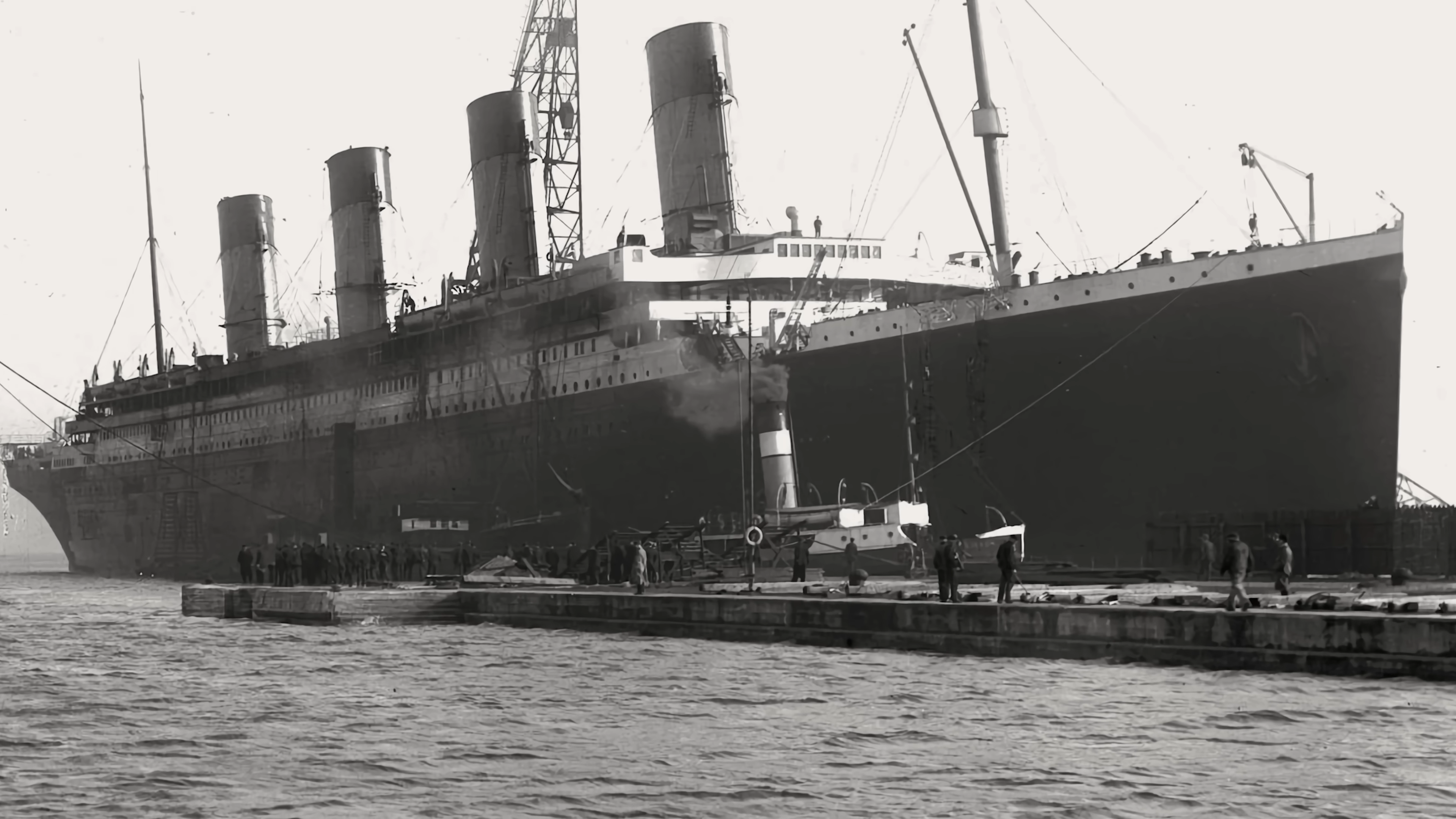 Titanic’s Fascinating Construction Photos and the Secrets They Reveal