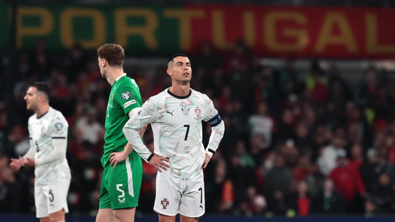 All Cristiano Ronaldo's 14 red cards for Portugal, Man Utd, Real Madrid ...