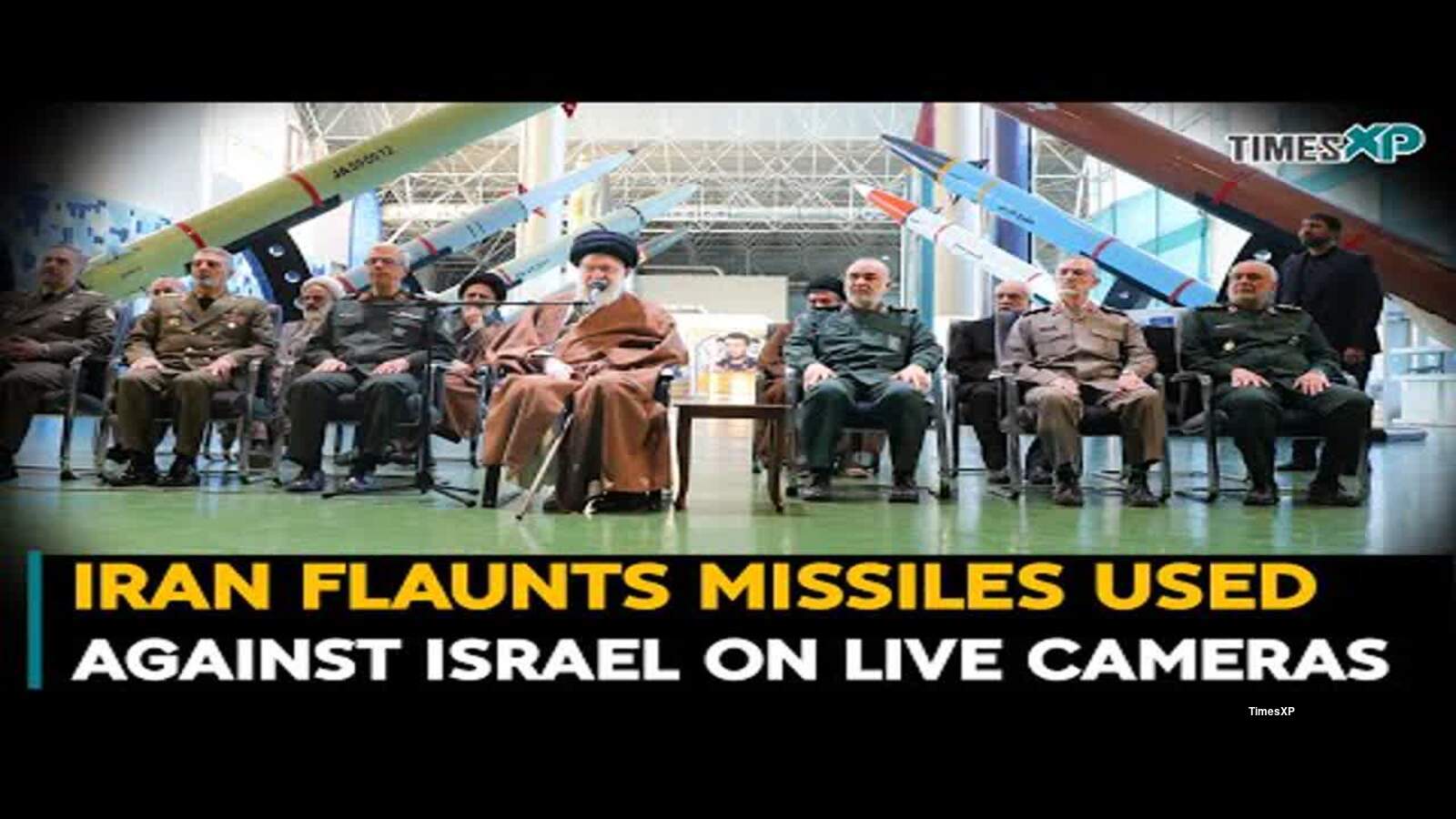 Iran Flaunts Missiles Used Against Israel On Live Cameras| Iran-Israel War